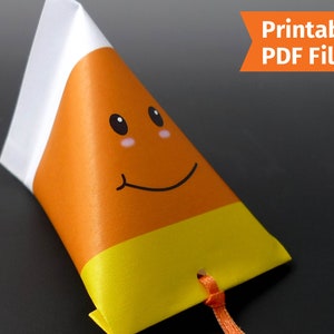 Printable Halloween Gift Box - DIY PDF Patterns for Witch, Mummy, Candy ...