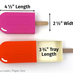 Popsicle Ice Cream Gift Box - 3D SVG - Perfect for Teacher Appreciation ...