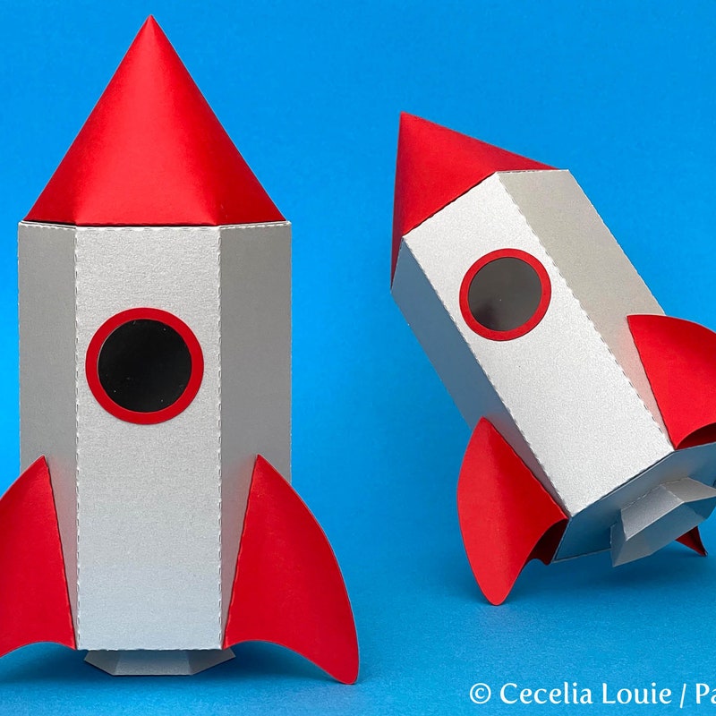Rocket Ship Pop Art - Etsy UK