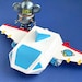 Space Ship Gift Box - 3D SVG - Party Favor Box Template - Cricut Design ...