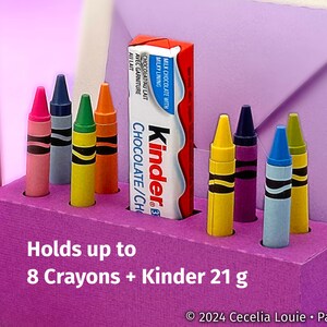 Crayon Kinder Suitcase Party Favour Gift Bag Activity Box for Birthday ...