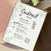 Editable Cocktail Menu Template, Printable Cocktail Menu, Editable ...