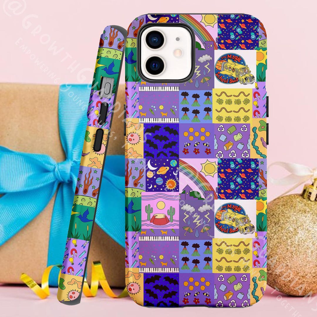 Magic School Bus iPhone Case Glossy Phone Case for iPhone Matte iPhone ...