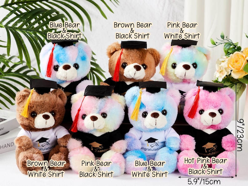 Custom Graduation Teddy Bear,graduation Gifts,gift for Graduates ...