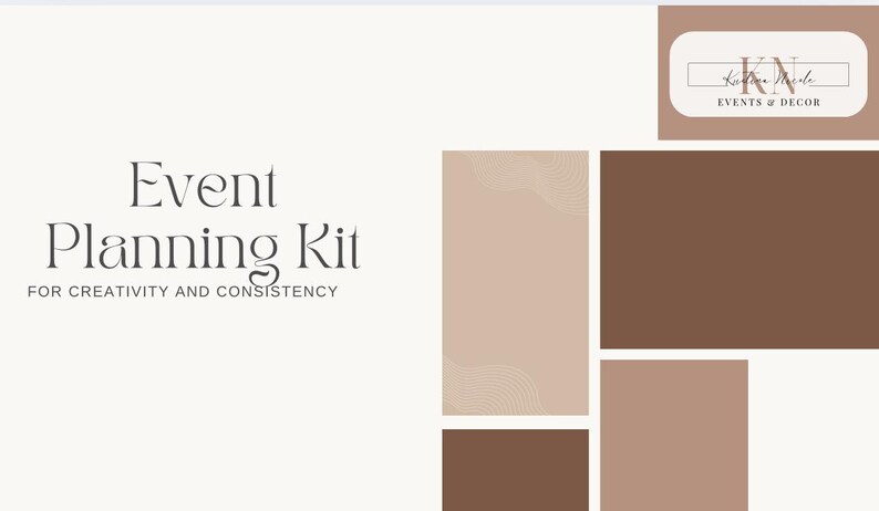 Event Planning Guide Kit - Etsy