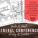 GENERAL CONFERENCE - Adult/youth Activity Packet Version 4 - Instant ...