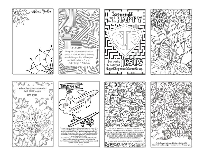 GENERAL CONFERENCE Adult/youth Activity Packet Version 2 - Etsy