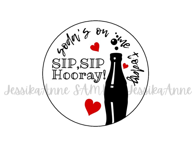 Personalized SODA POP Gift Tags Digital File Pdf TEACHER Appreciation ...