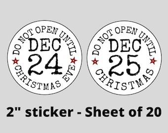 Do Not Open Stickers - Etsy