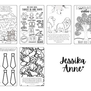 GENERAL CONFERENCE - 3 Pack Activity Packet - Jr Primary - Senior ...