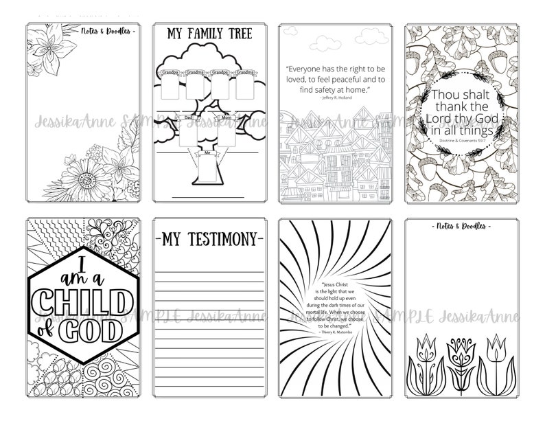 GENERAL CONFERENCE - 3 Pack Activity Packet - Jr Primary - Senior ...