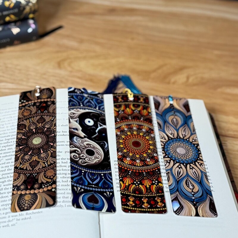 Metal Bookmarks - Etsy