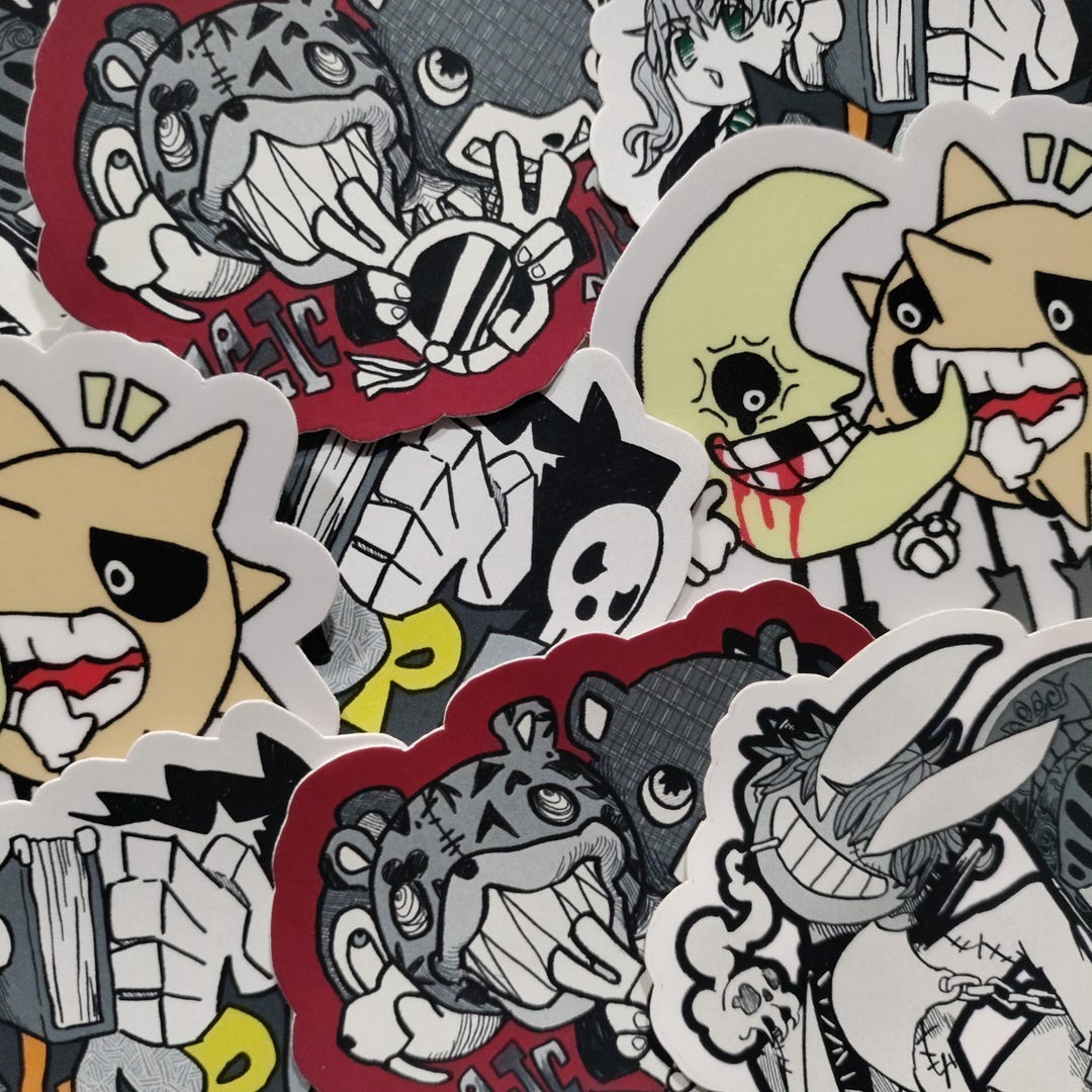 SOUL EATER STICKER - Etsy