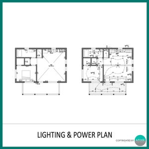 31'x21' Tiny House Plans 1bedroom House W/porch - House Floor Plans Design Plans - Custom Home ...