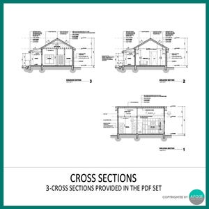 31'x21' Tiny House Plans 1bedroom House W/porch - House Floor Plans ...