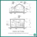 31'x21' Tiny House Plans 1bedroom House W/porch - House Floor Plans Design Plans - Custom Home ...