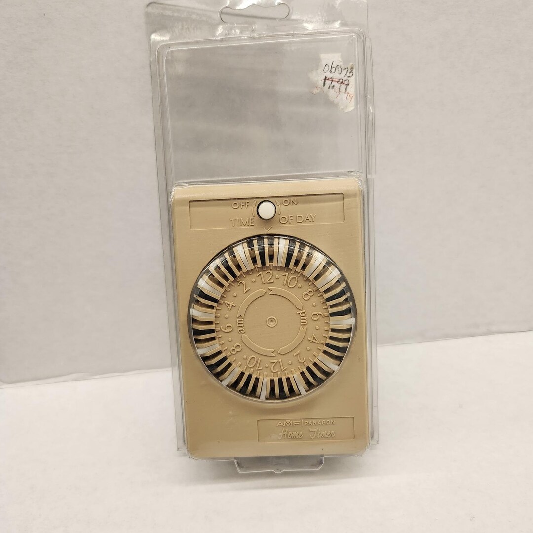 AMF Paragon Home Timer 24 Hour Time Command 12 Model C124 00 - Etsy