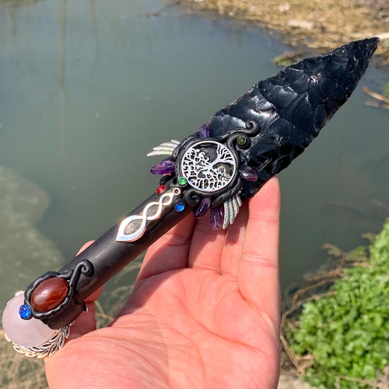 Crystal Dagger - Etsy