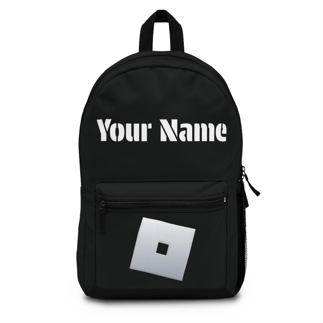 Roblox-inspired Backpack Customizable Gamer Backpack Personalized ...