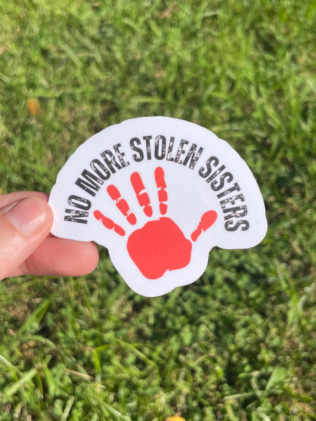 Vinyl Sticker “no More Stolen Sisters” MMIW Awareness, Stop the ...