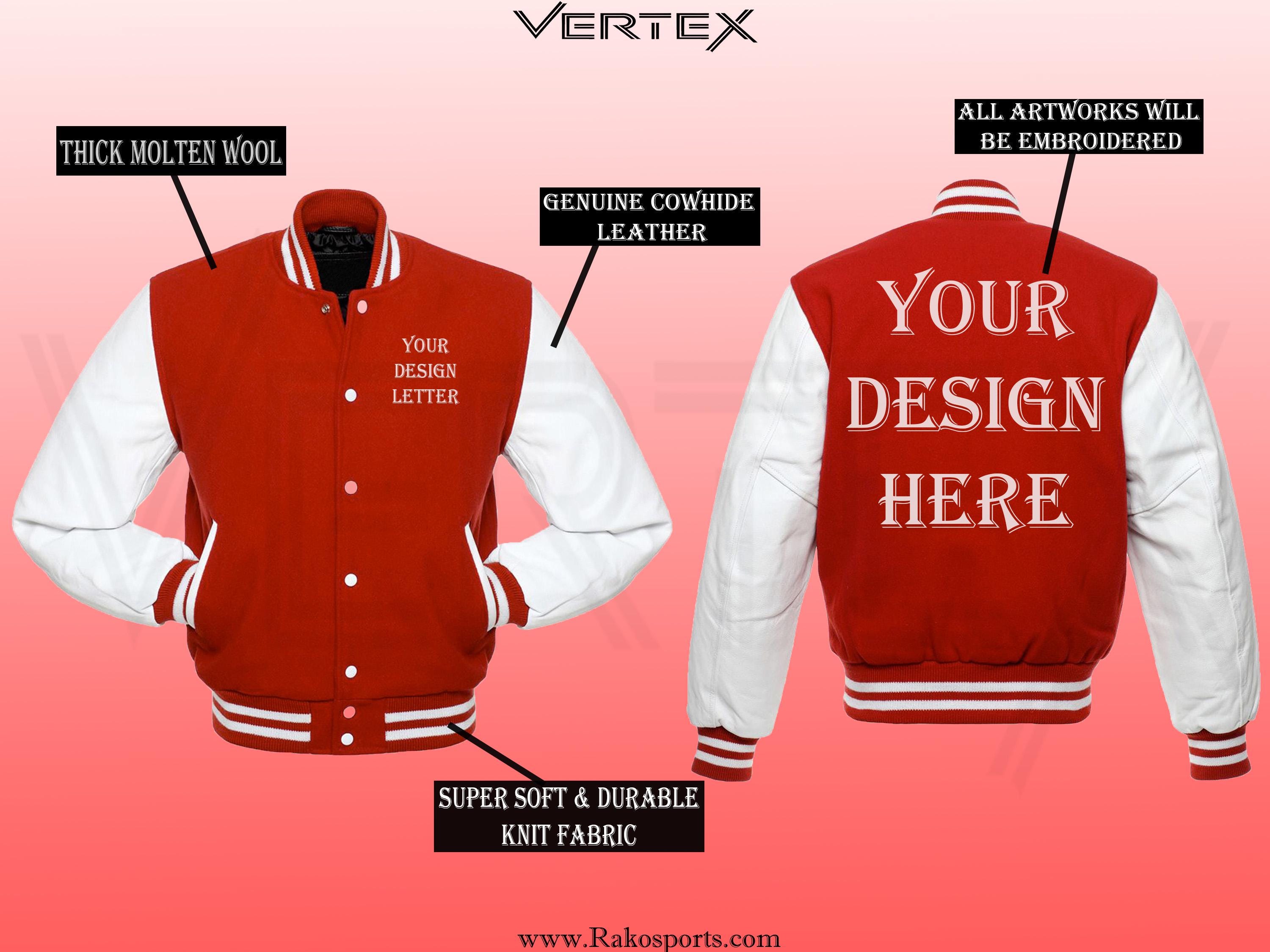 Custom Vintage Varsity Jackets, Personalized Letterman, College ...