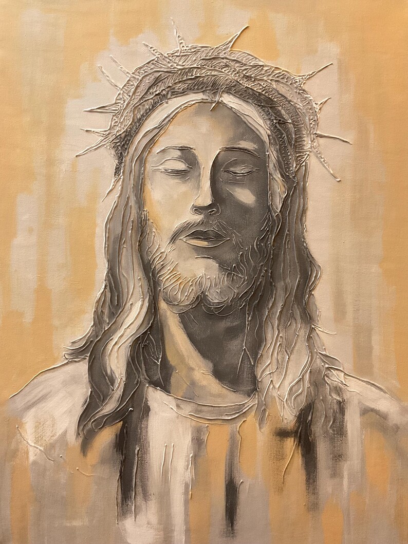 Jesus Christ Paint - Etsy