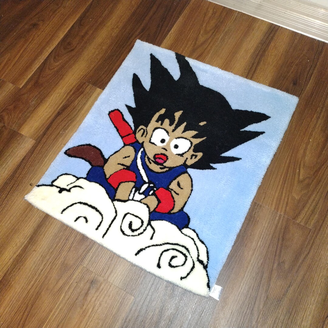Custom Rug Goku Dragonball Z DBZ Dragon Ball Nimbus Cloud Kid Gift - Etsy