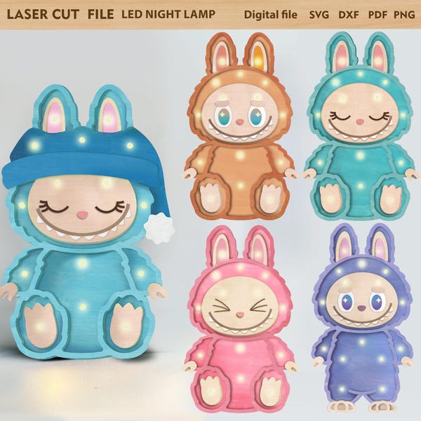 Led Labubu Lamp - Etsy