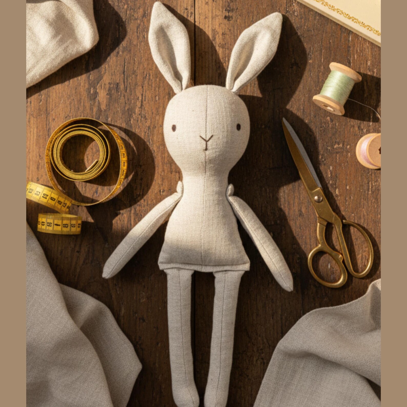 Patrón Conejo de Tela PDF | Muñeco Artesanal Paso a Paso | Tutorial ...