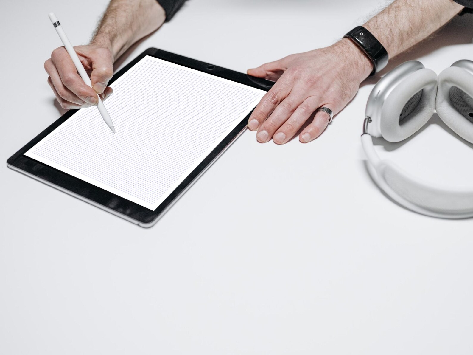 Lined Paper With Margins Printable Pdfs Portrait Landscape A4 & Letter ...