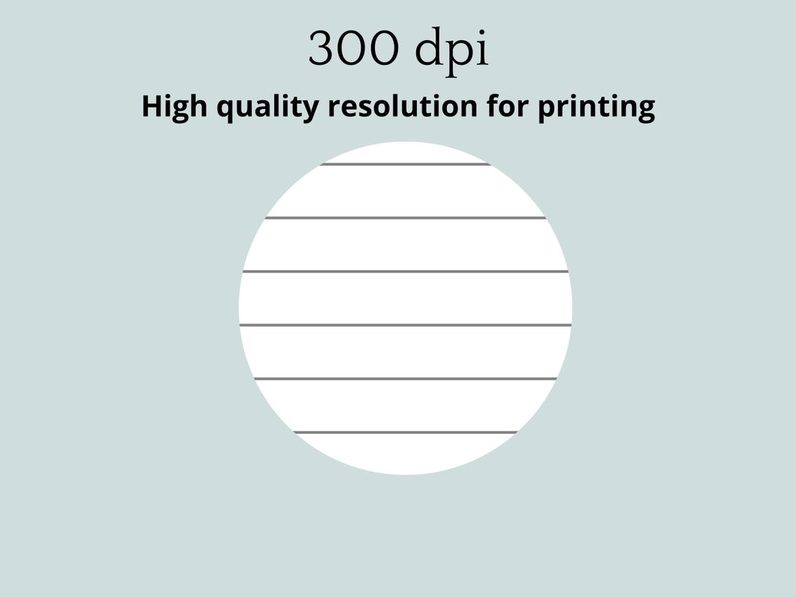 Lined Paper Borderless Printable Pdfs Portrait Landscape A4 & Letter ...