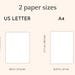 Lined Paper With Margins Printable Pdfs Portrait Landscape A4 & Letter ...