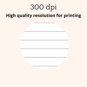 Lined Paper With Margins Printable Pdfs Portrait Landscape A4 & Letter ...