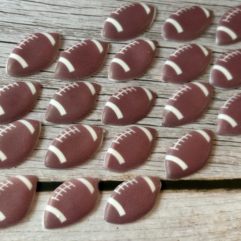 Football Edible for Cake - Etsy