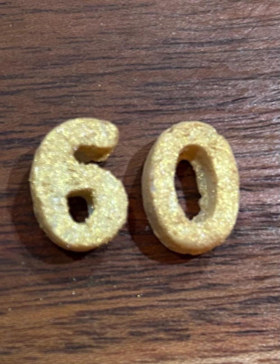 Sets of 10 Chocolate Numbers. Gold. Make Any Treat Personalized and ...
