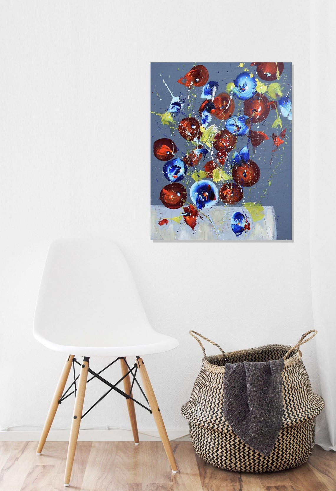 Full of Daring-abstract Oil Painting - Etsy