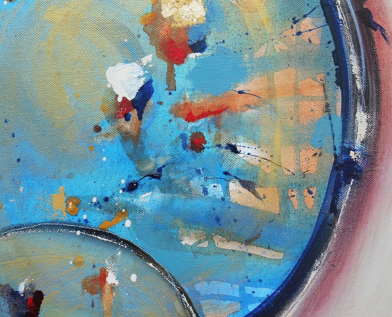 Higher Than the Soul Can Hope - Abstract Art - 48 X 48 IN / 122 X 122 ...