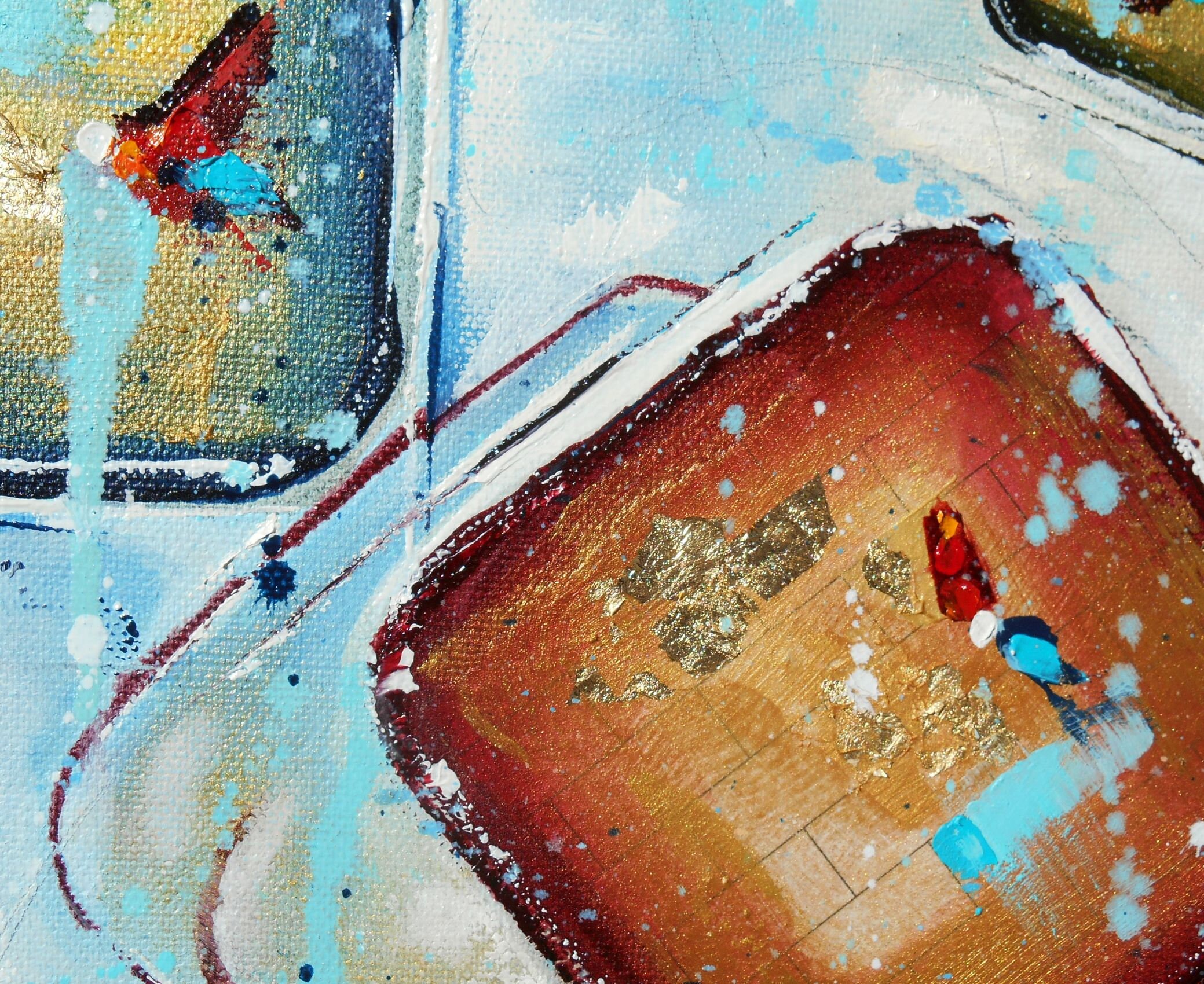 On The Move-Abstract Oil Painting - Etsy España