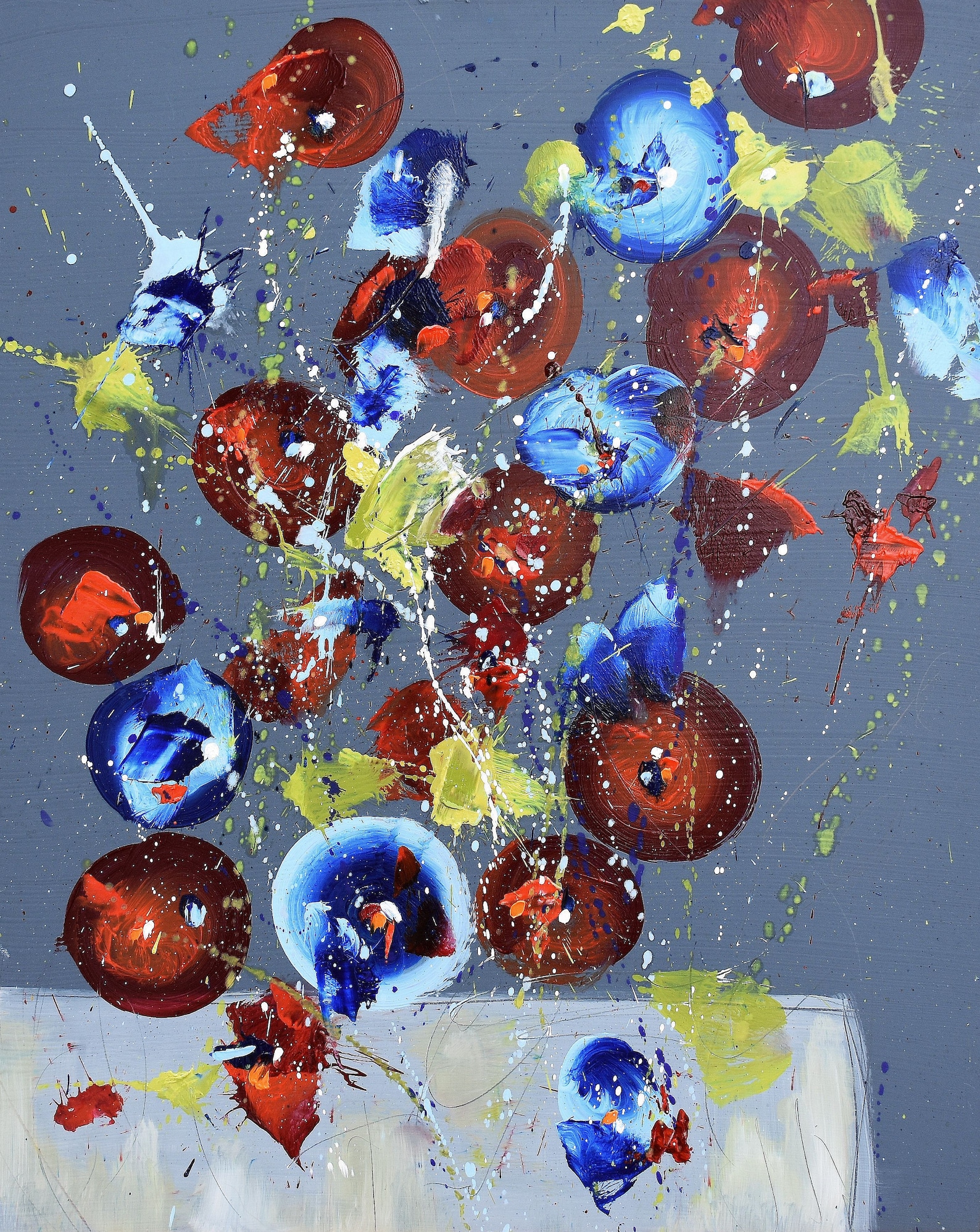 Full of Daring-abstract Oil Painting - Etsy
