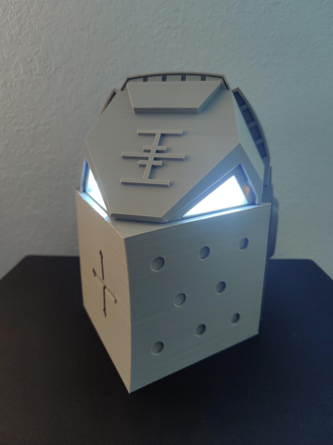 Grey Knight 3d Printed Helmet 40k Wearable Prop - Etsy