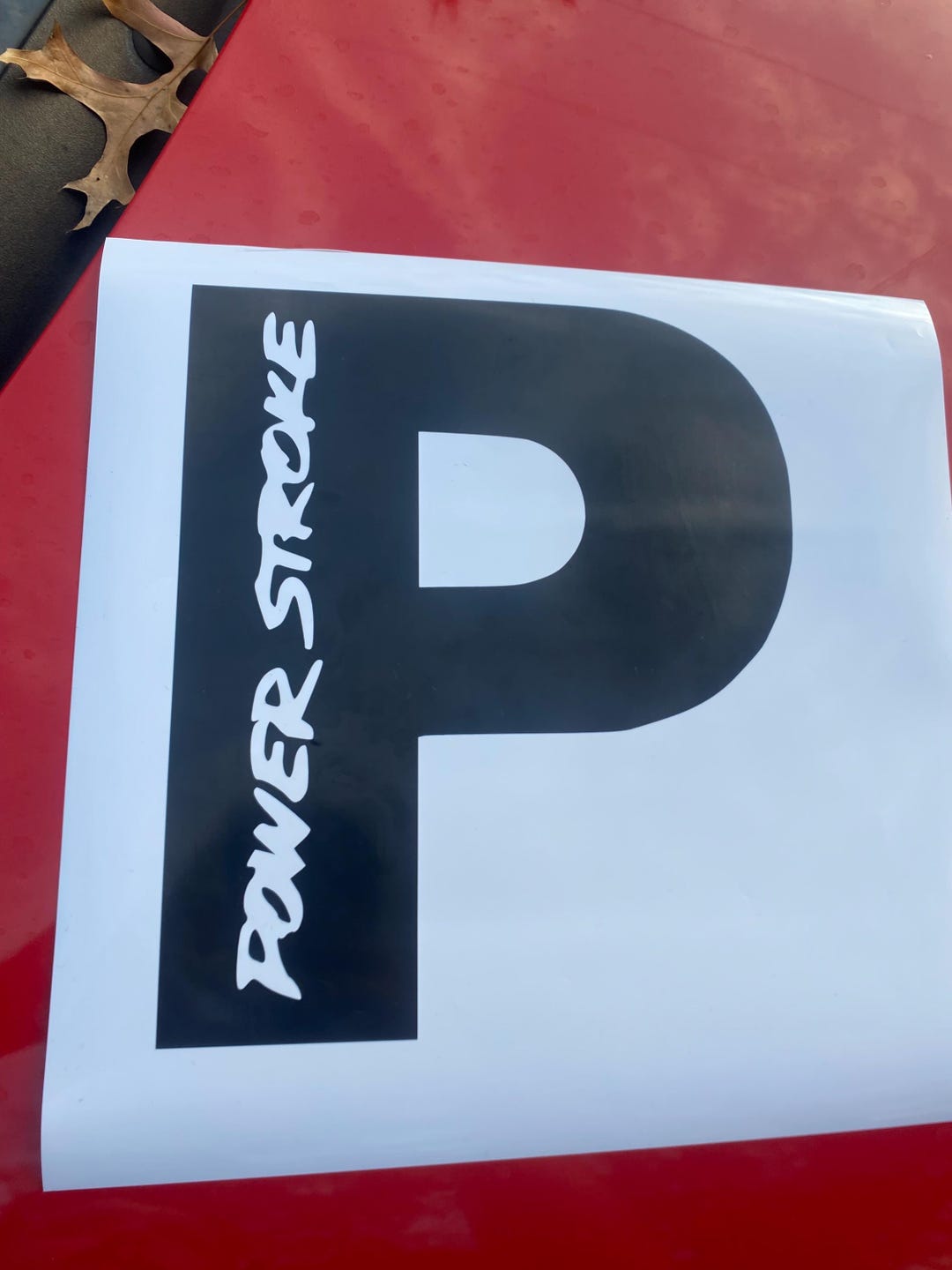 Powerstroke Sticker - Etsy