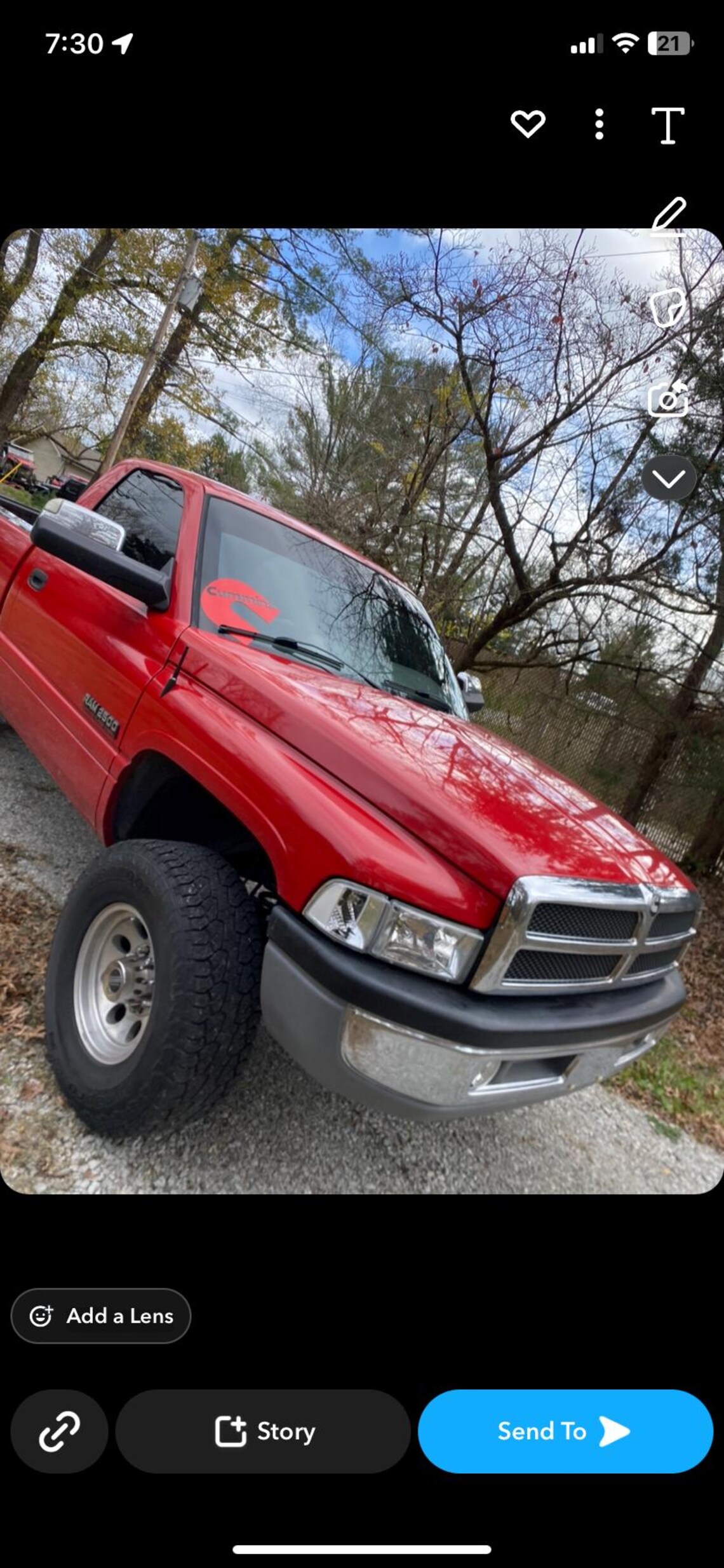 Powerstroke Sticker - Etsy