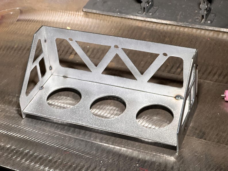 Tig Rod Rack: 3-tube Welding Rod Holder (DXF Files, PDF Plans) - Etsy