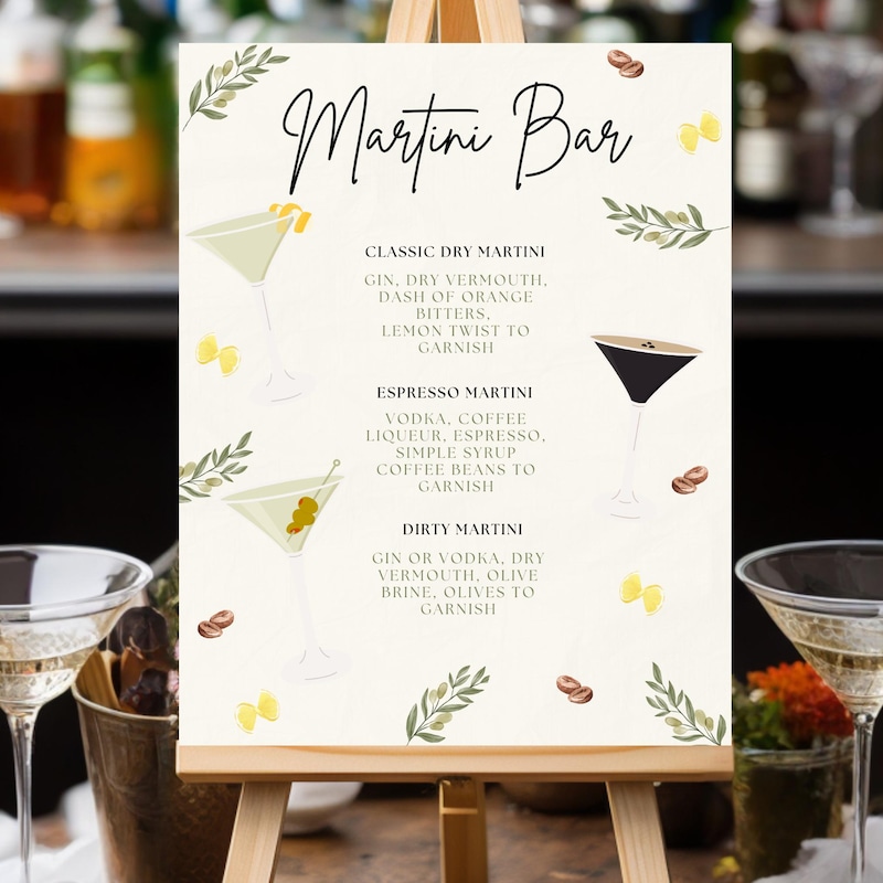 Bar Cart Sign - Etsy