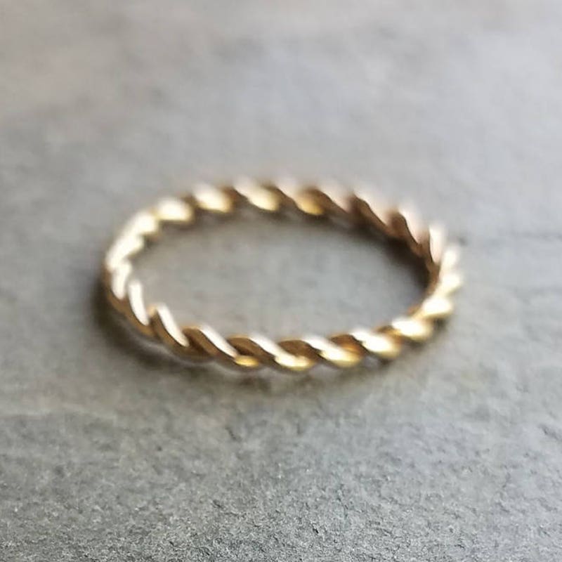 Twisted Wedding Band - Etsy