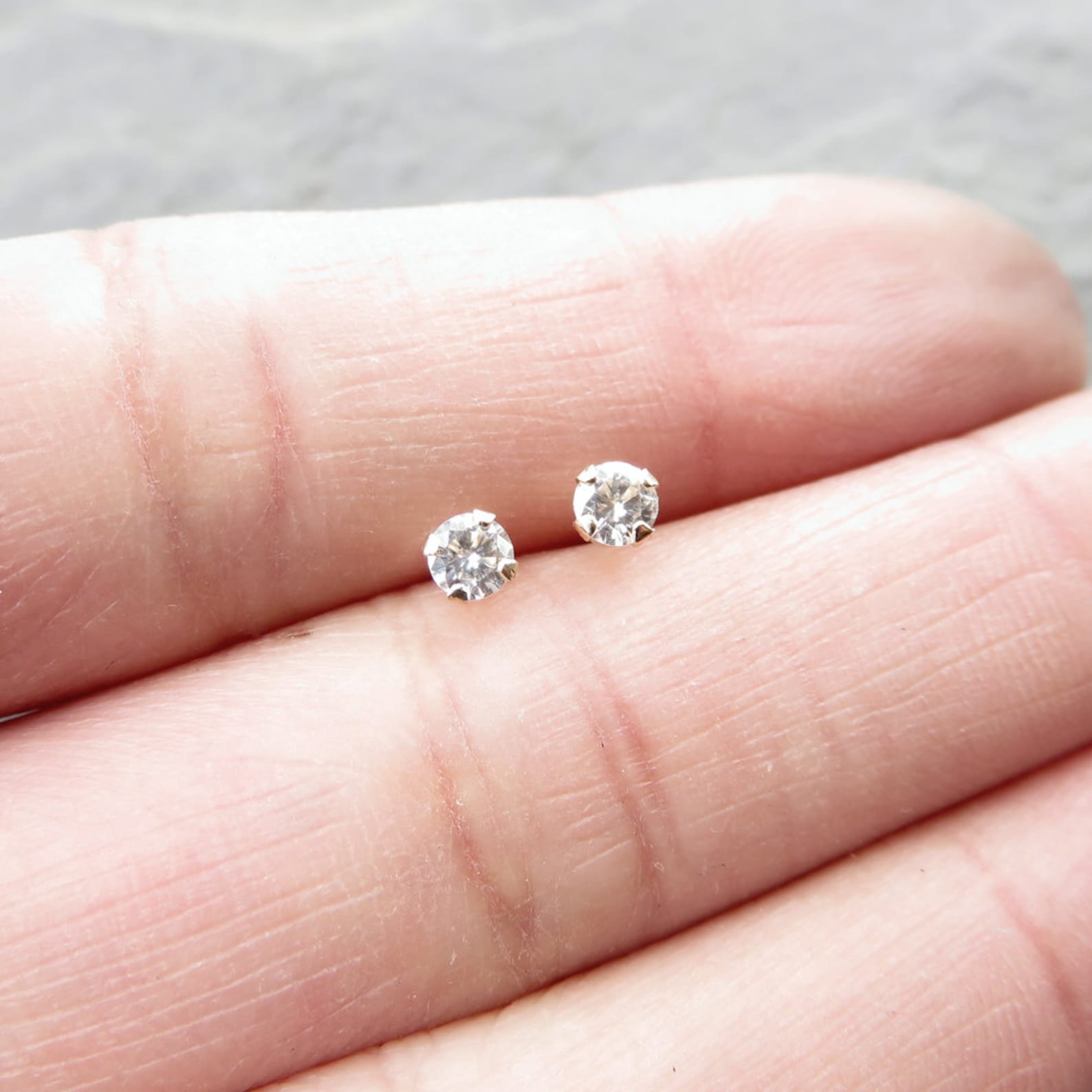 3mm Solid 14k Gold Moissanite Charles And Colvard Forever One Etsy