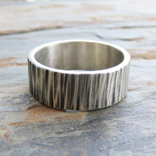 Wood Grain Ring - Etsy