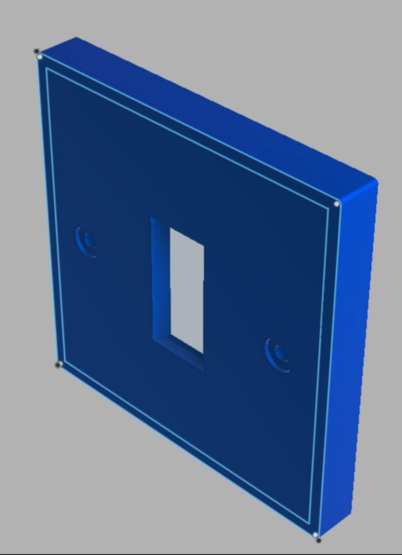 Decorative 3D Printed Light Switch Covers Unique Home Decor Switch ...