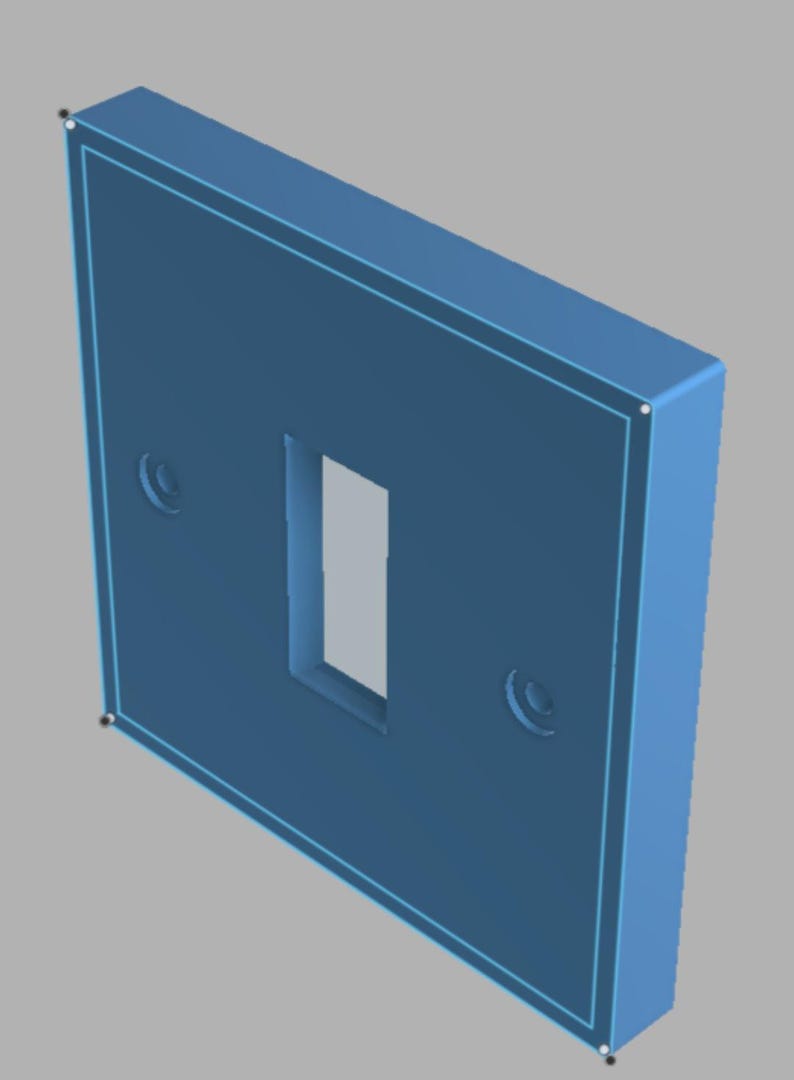 Decorative 3D Printed Light Switch Covers Unique Home Decor Switch ...