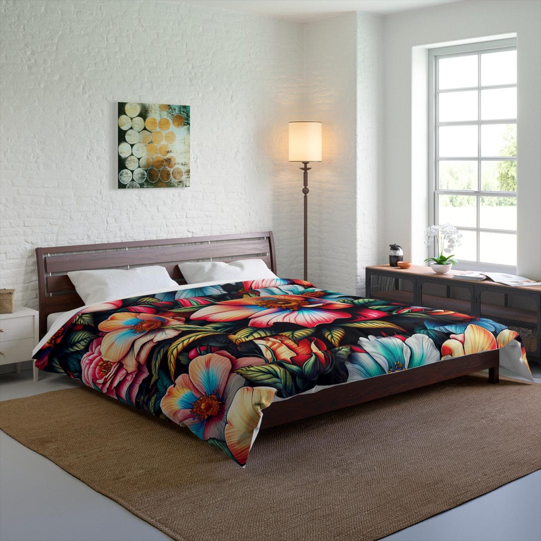 Wild Cherokee Rose Comforter Georgia State Flower Bedding, Floral ...